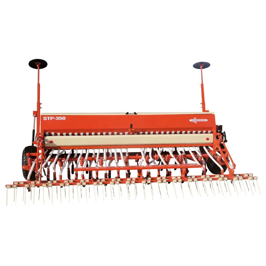 Hopper precision seed drill - STP series - torpedo maquinaria - tractor ...