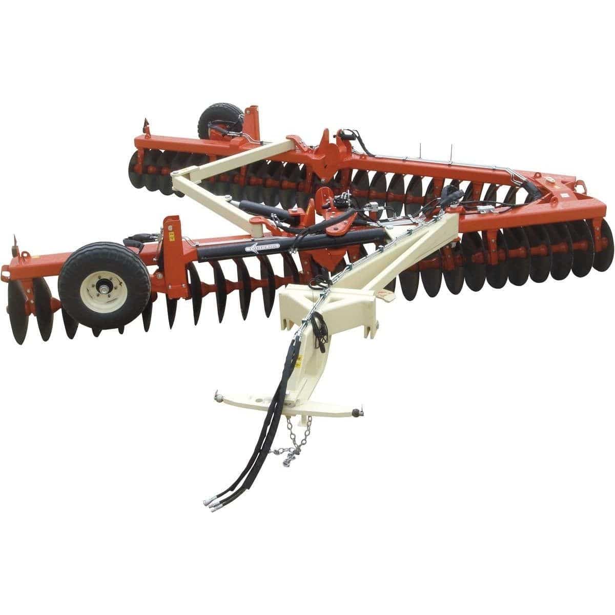 Towed disc harrow - AR-25-LC-T series - torpedo maquinaria - 2-section