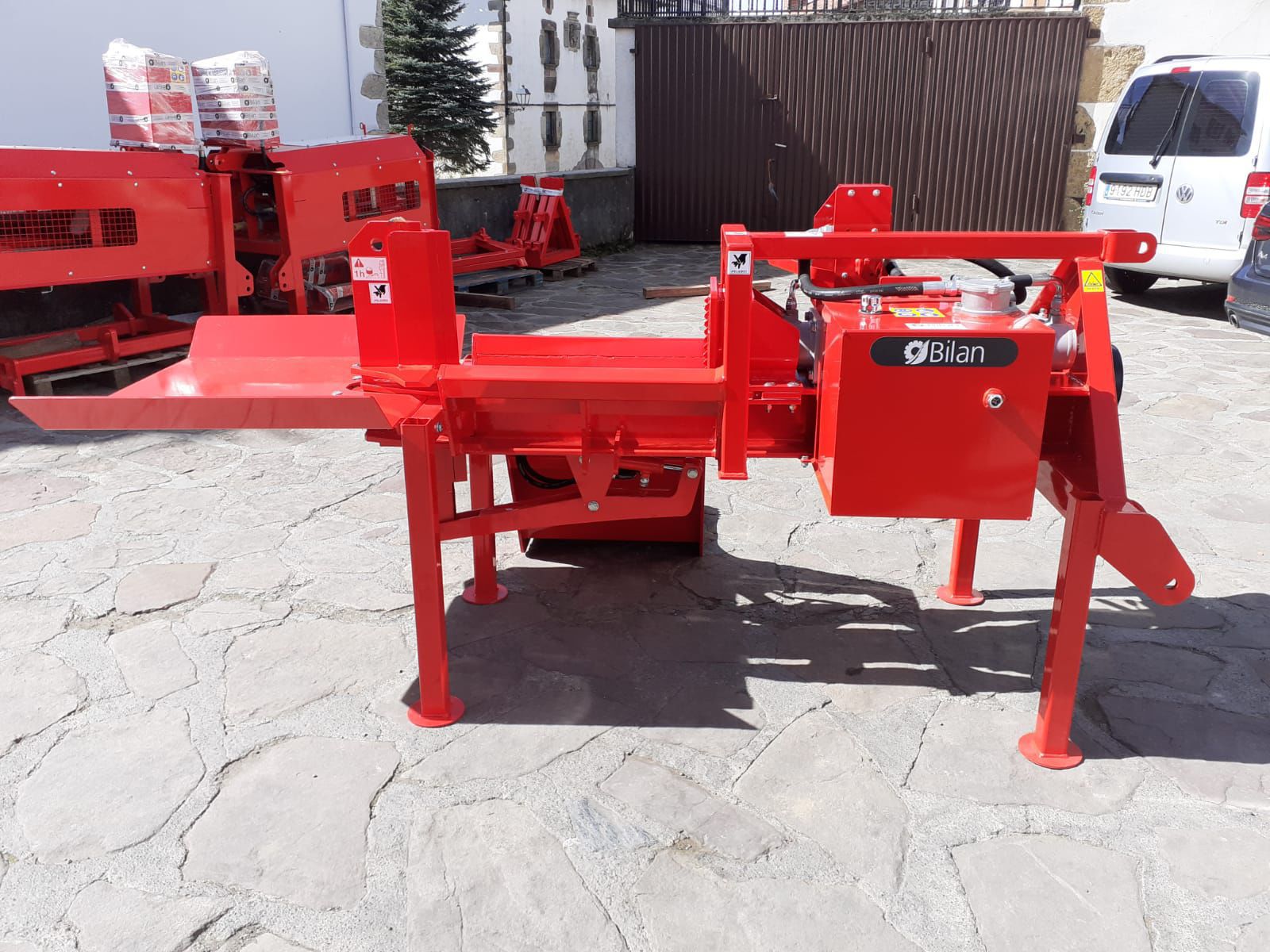 Hydraulic wood splitter - T series - BILANAGRICOLA S.L. - horizontal ...
