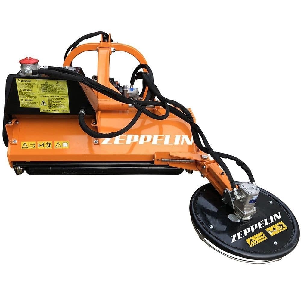 Offset mulcher - SAHARA with hydraulic side disc - Zeppelin Maquinaria ...