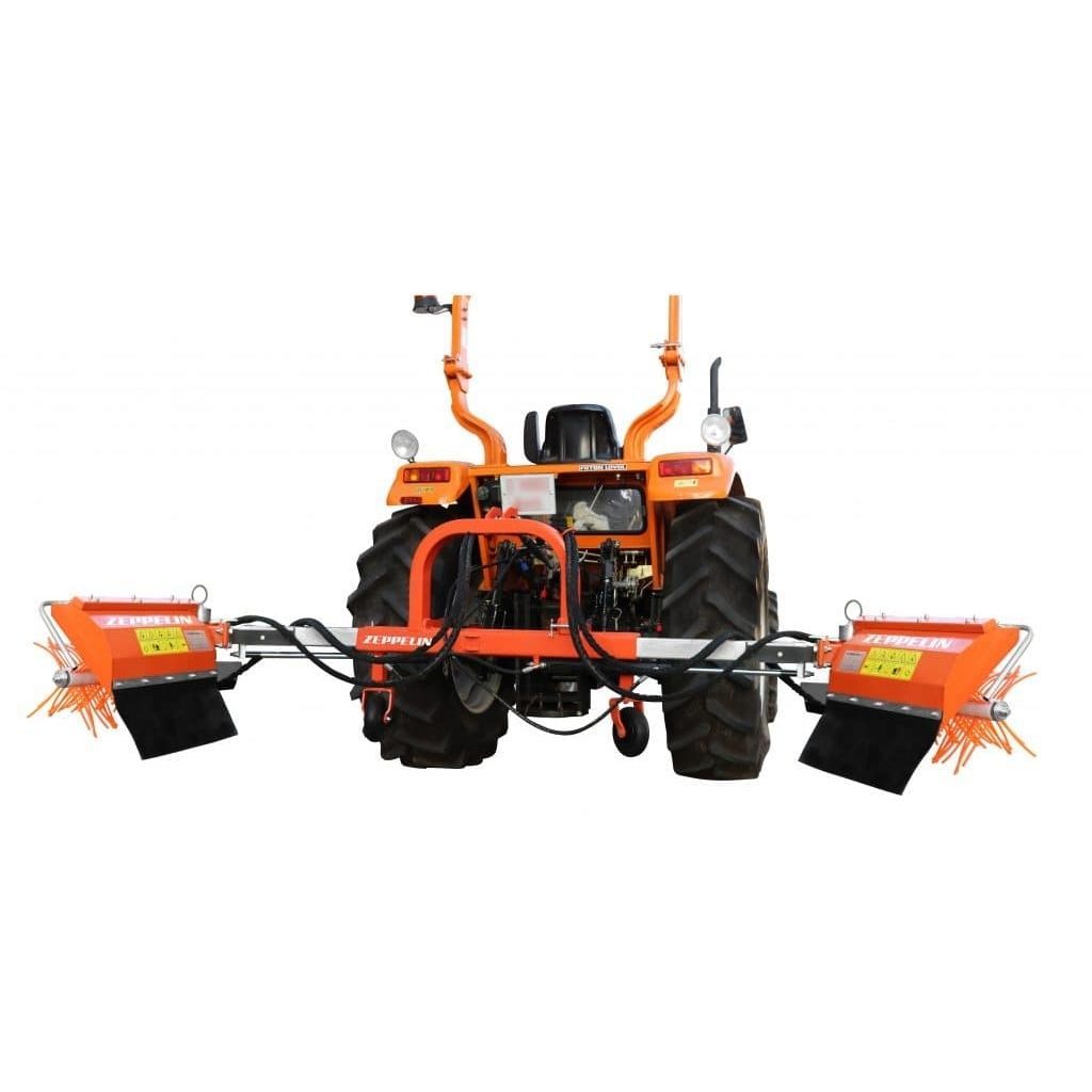 Mechanical deleafer - ES7 series - Zeppelin Maquinaria - 2-row / telescopic