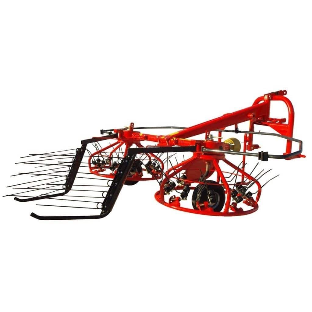 Rotary rake - HAY RAKE DOUBLE ROTOR - Zeppelin Maquinaria - bi-rotor