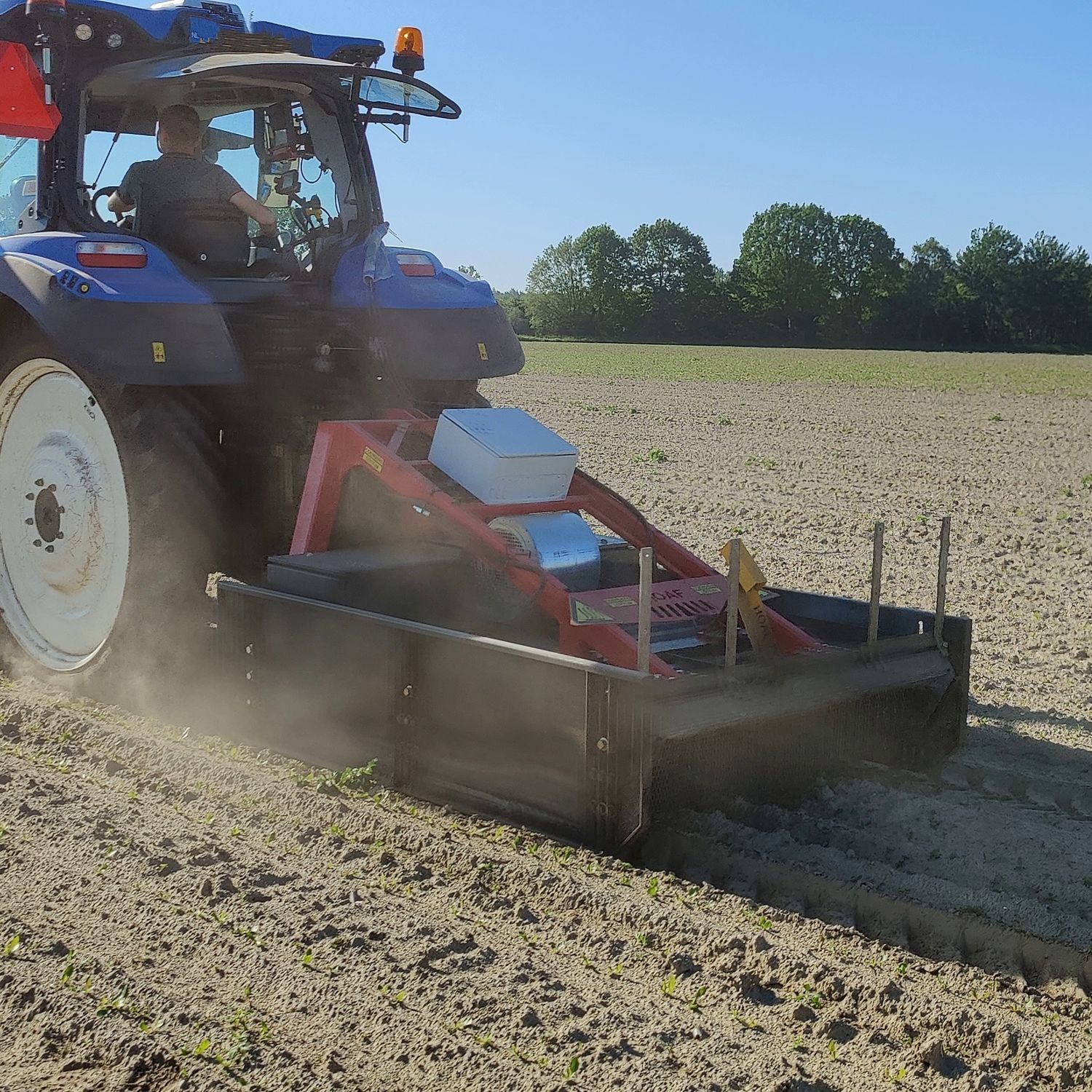 Thermal weeding machine - KB 1.5 S - M.M.E - tractor-mounted
