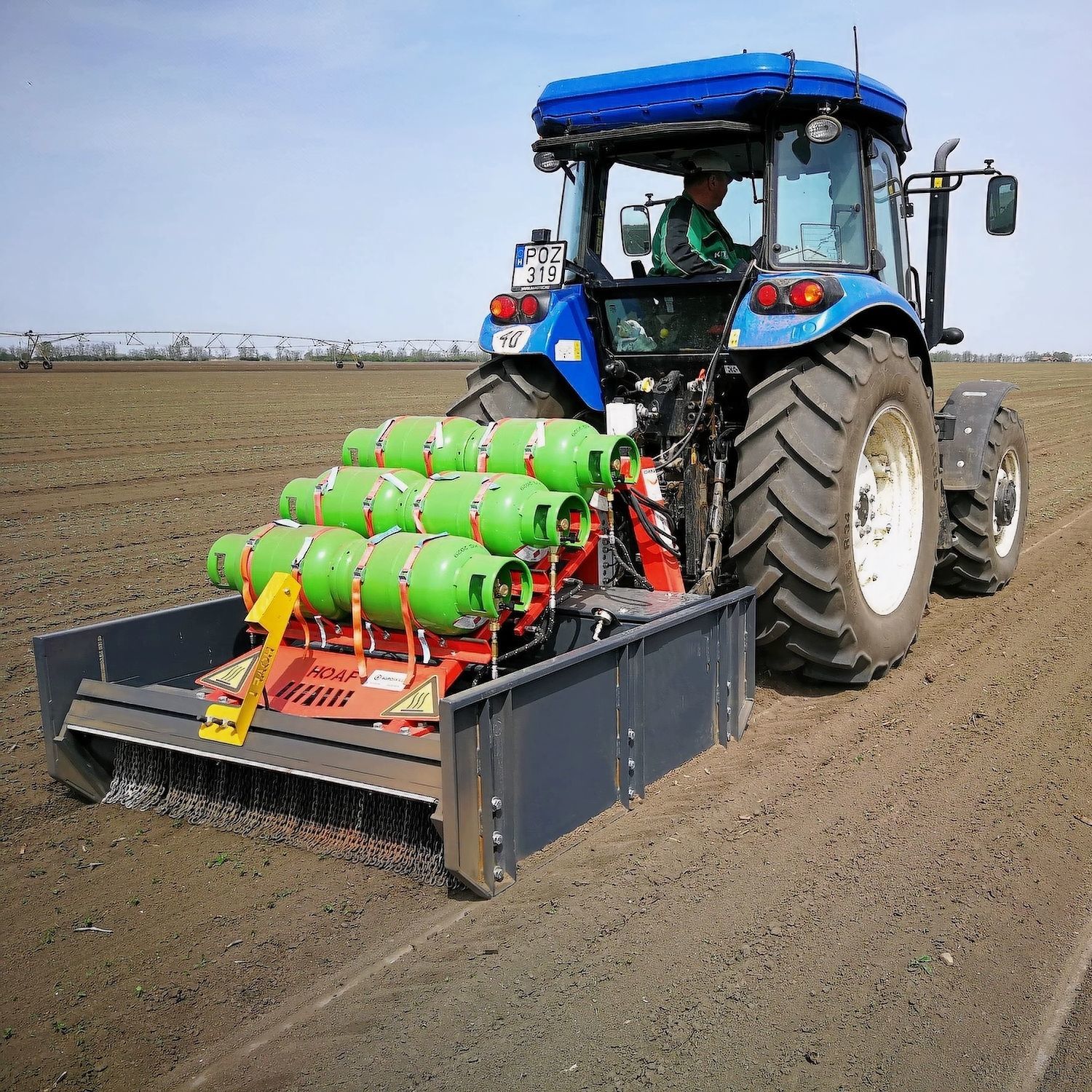 Thermal weeding system - KB1.5 - M.M.E - mounted / electric