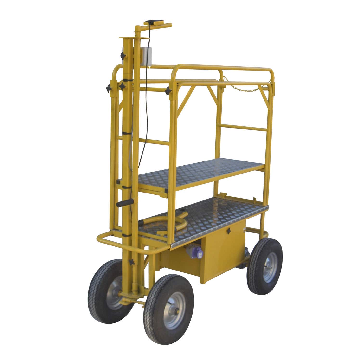 Greenhouse harvest trolley - M.M.E - self-propelled / adjustable-height ...