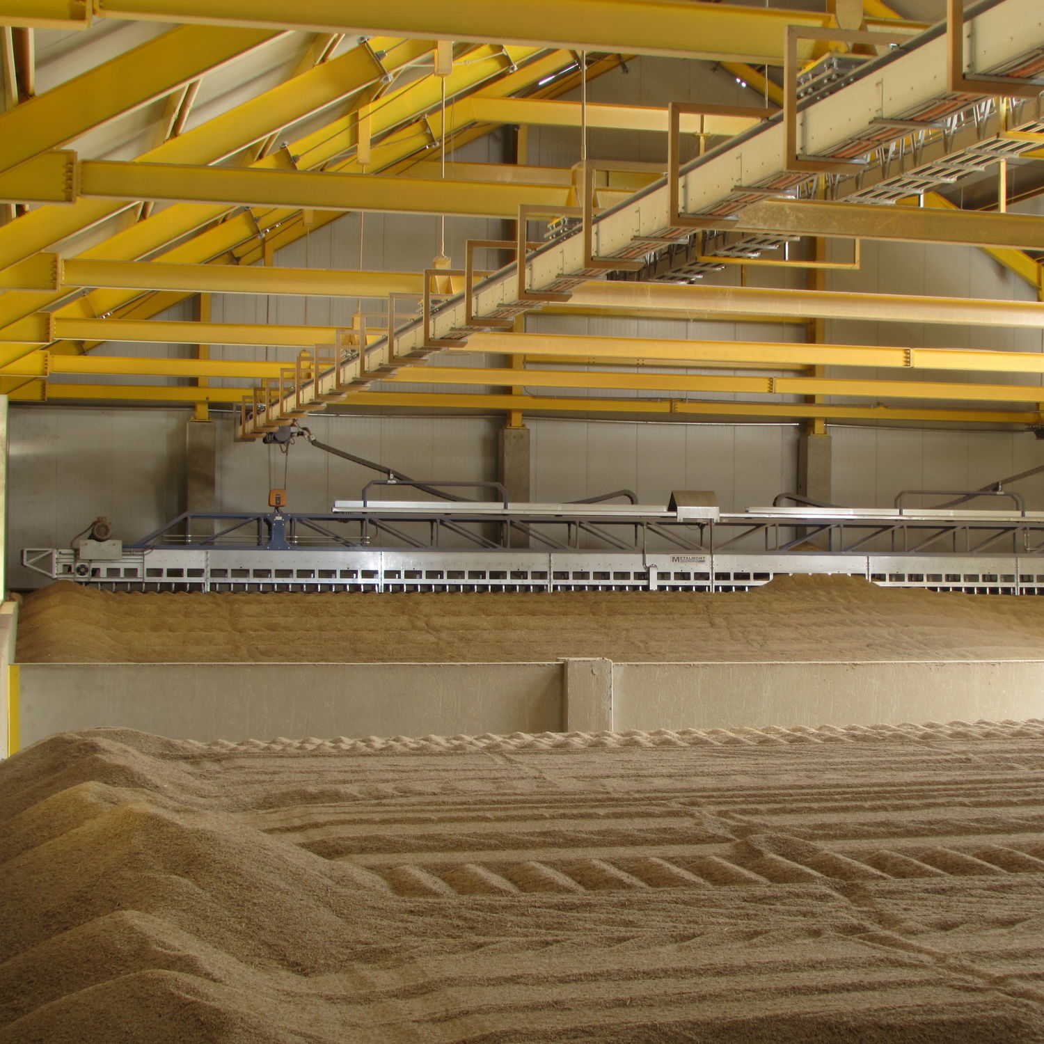 Levelling conveyor - RO series - Metalmont - for grain / chain / robotic