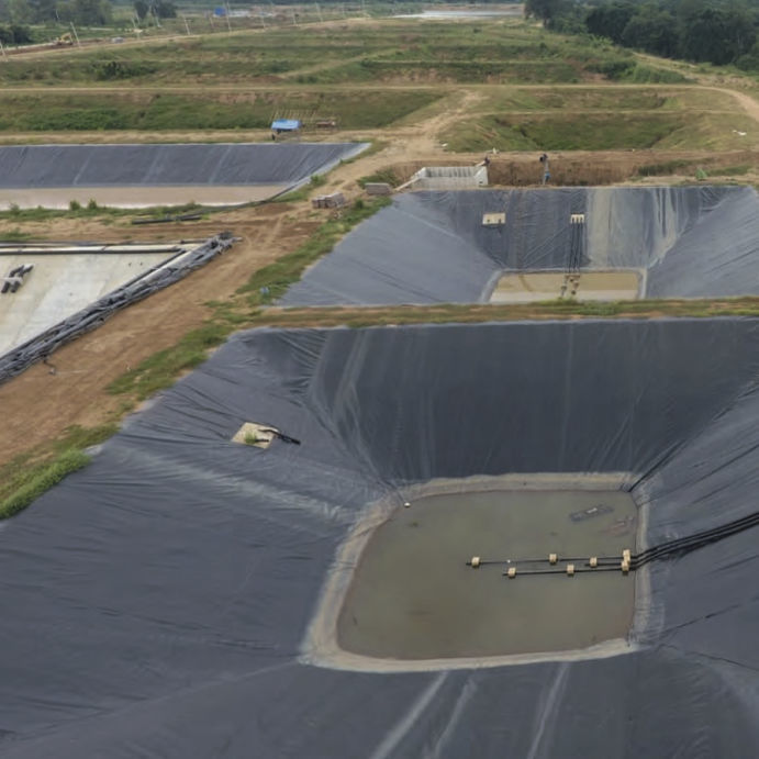 Polyethylene protective cover - Geomembrane - Hyma Plastic - UV ...