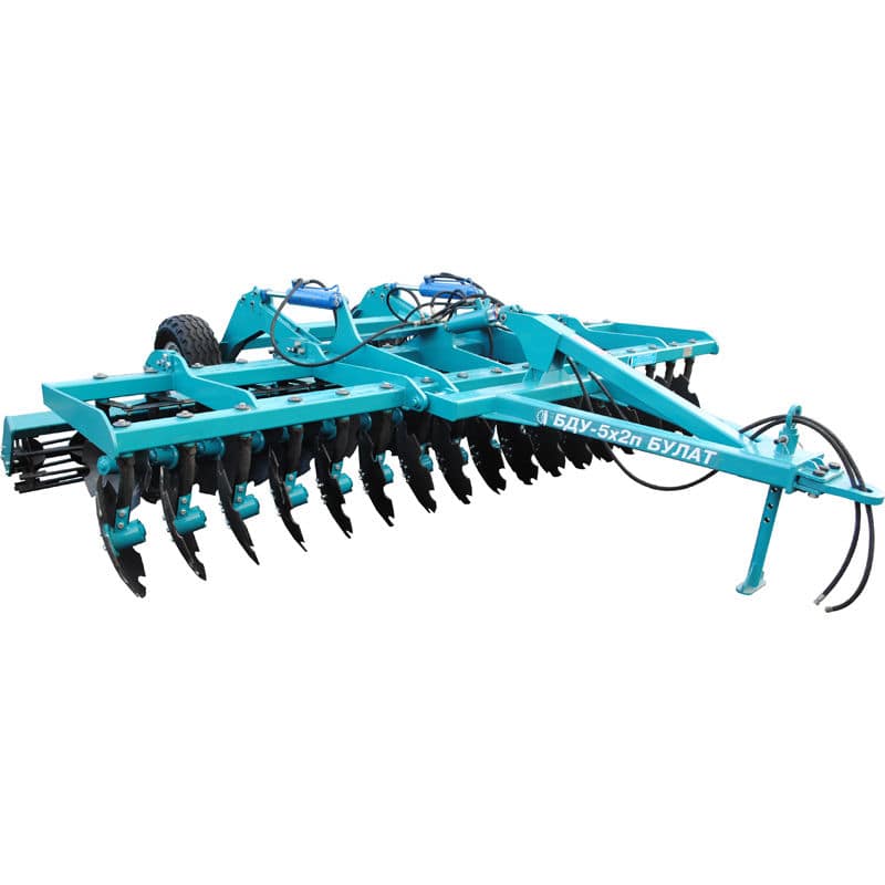 Trailed disc harrow - BDU-P M - LLS 'Promzapchast' - 2-section / with ...