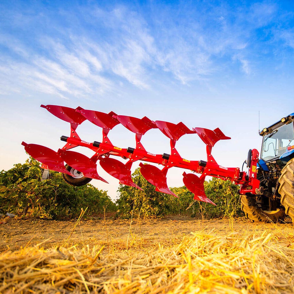 Mounted plough - POLLUX MS - UNLU AGRIGROUP - mouldboard / 3-shank / 4 ...