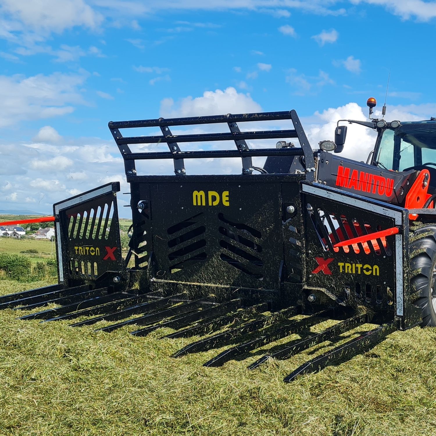 Silage fork - Triton - MDE Machinery Ltd - for loaders