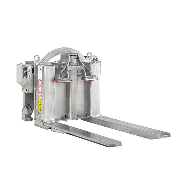 Box tipper with clamping system - 165 FLAP INOX - CM srl - tractor mounted