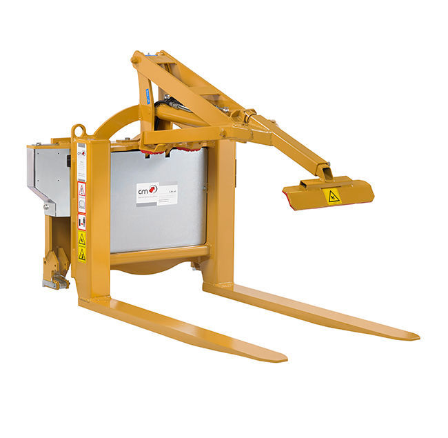 Box tipper with clamping system - 165 S series - CM srl - tractor mounted