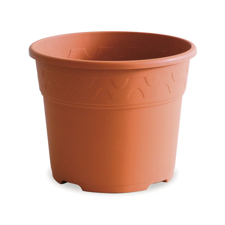 Plastic pot - DUNA Series - Alber - round / recyclable / decorative