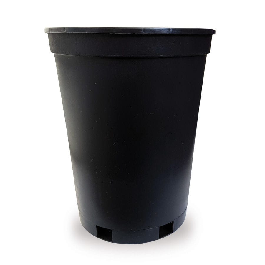 Plastic pot - CR Series - Alber - round / recyclable / decorative