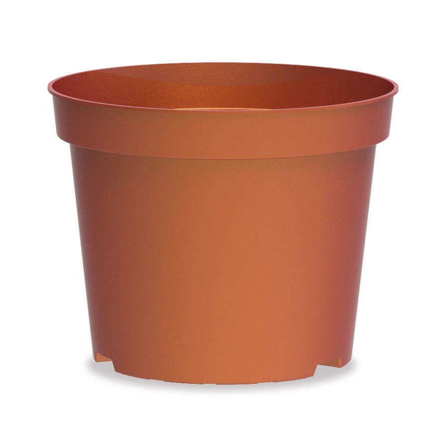 Plastic pot - CV Series - Alber - round / recyclable / decorative