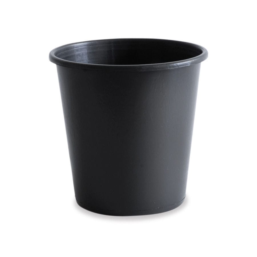Plastic pot - Cube - Alber - round / recyclable / decorative