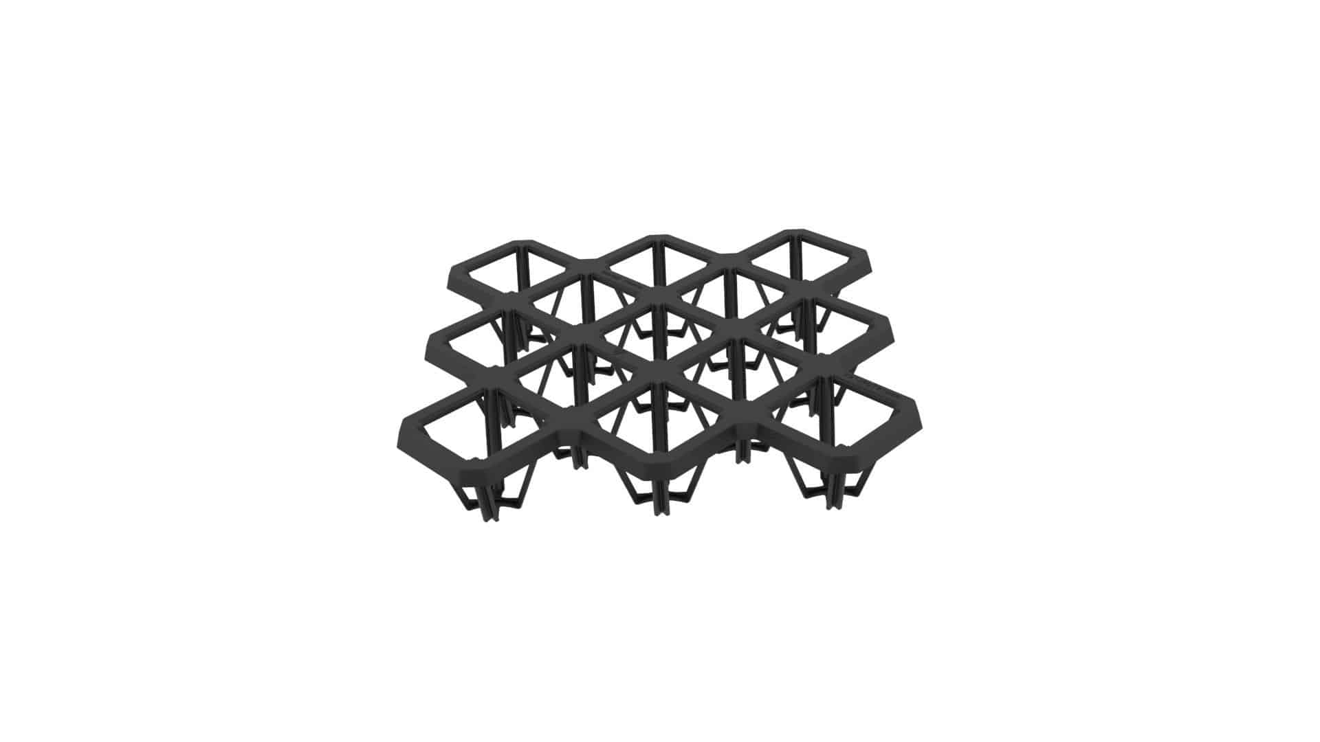 Plastic plug tray - AIRROOT 30X30 - Alber - recyclable / square