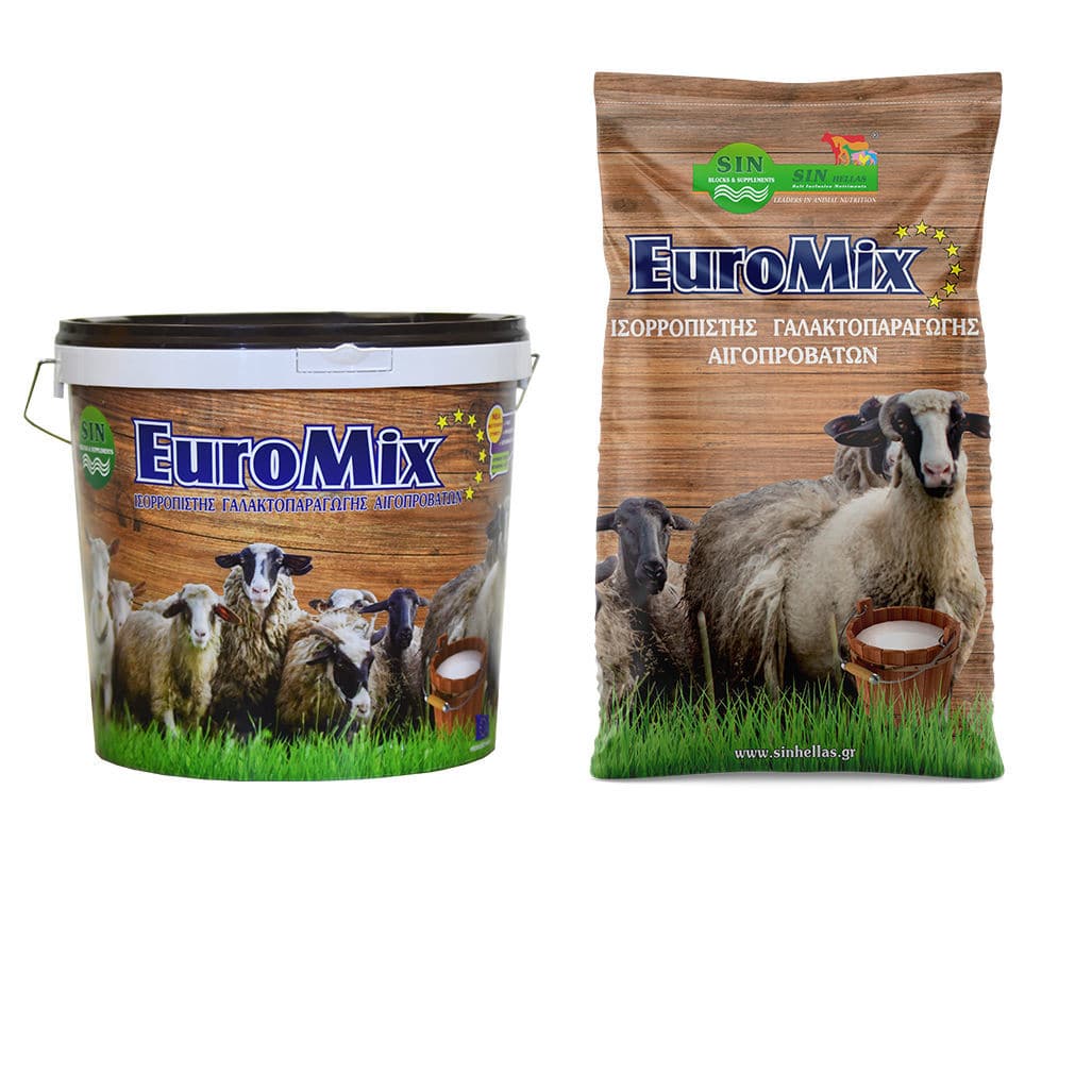 Animal feed supplement - EUROMIX - S.I.N. HELLAS - cattle / sheep / goat