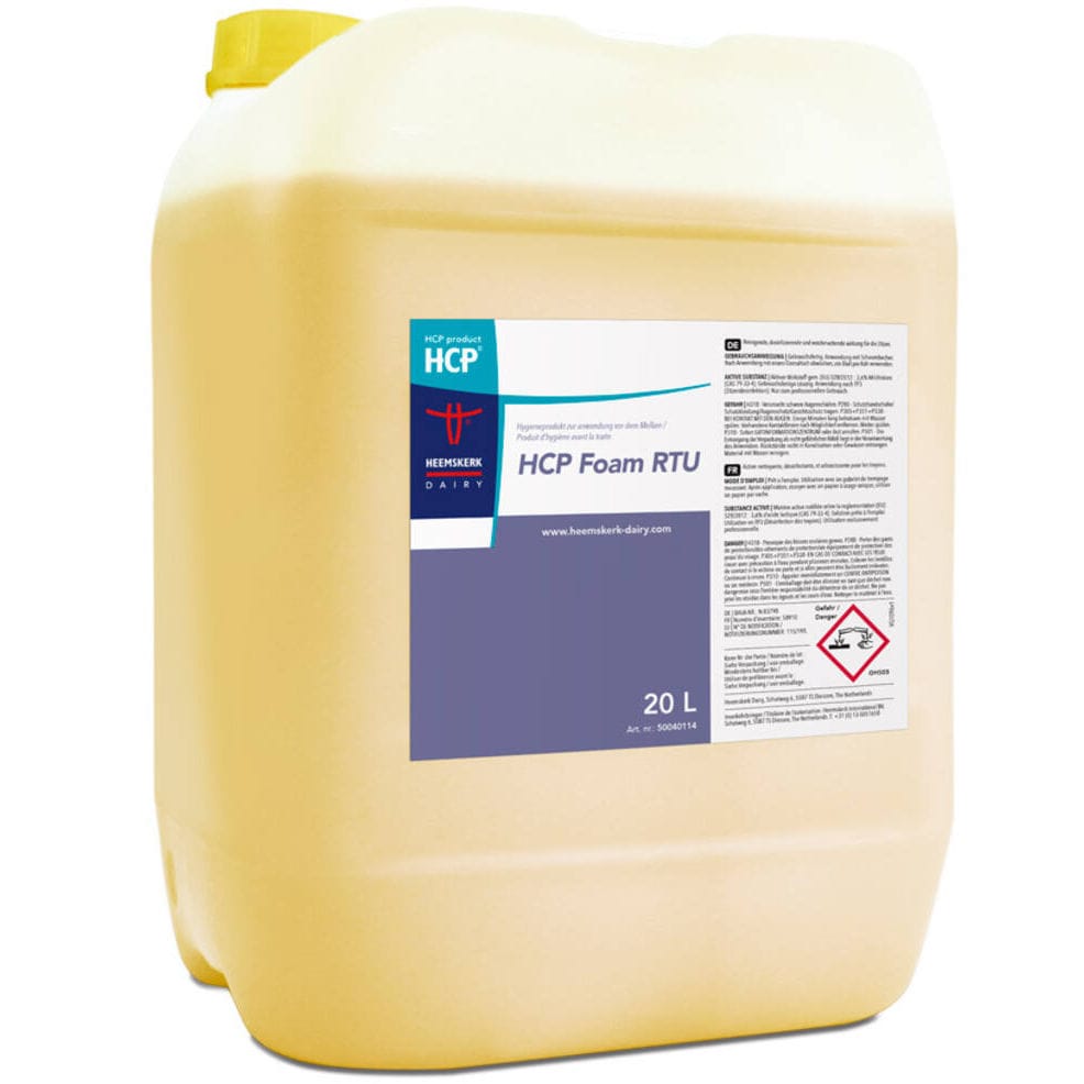 Lactic acid based teat cleaning solution - HCP® Foam RTU - heemskerk ...