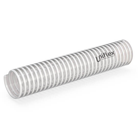 Hose - NX-series - Uniflex Ltd - rigid / PVC / suction