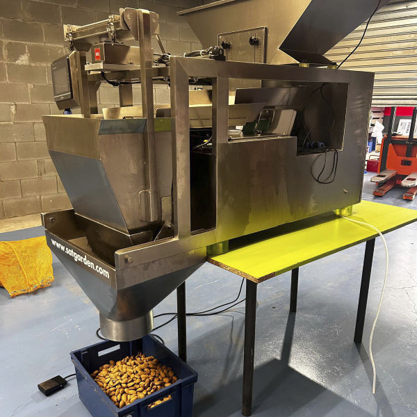 Dried fruit batch weigher - SATGARDEN - with bagger