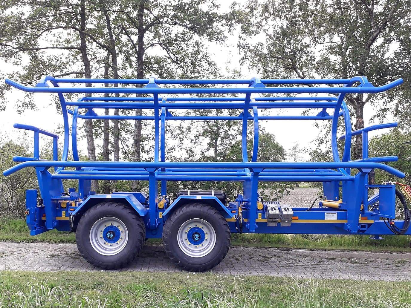 Round bale loader - Super Move 8 & 8S - Wilson Engineering - self-unloading