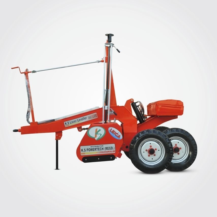 Laser guided leveler - KS Agrotech Pvt. Ltd. - for field preparation ...