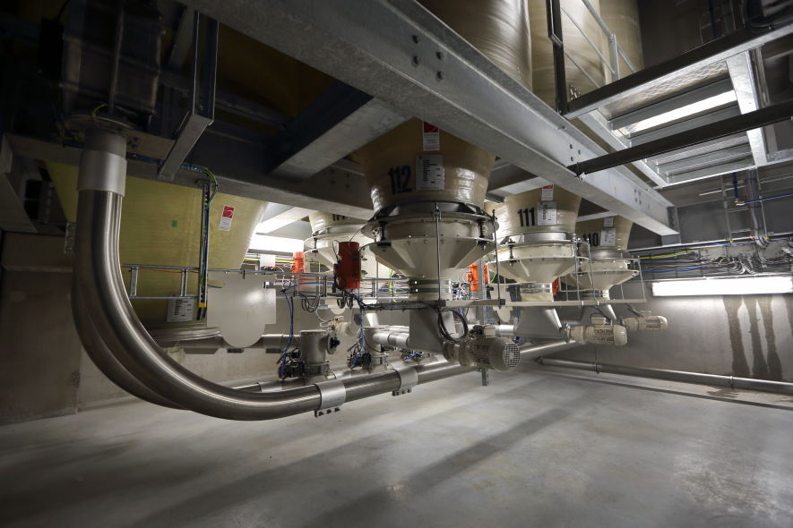 Pneumatic conveyor - Spiromatic NV - screw / tubular