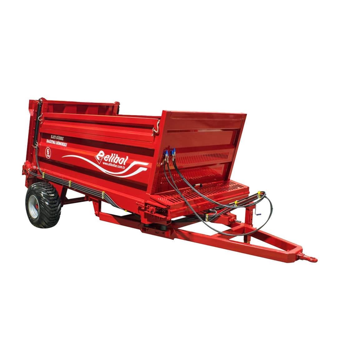 Towed fertilizer spreader - ELİBOL / AGRO TİGER - solid
