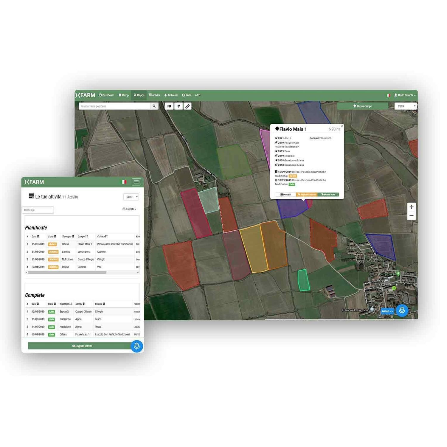 Data management software - xFarm - X-FARM - management / monitoring ...