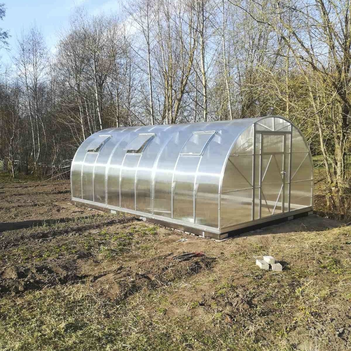 Tunnel type greenhouse - ES 3.5 - Ecoslider Greenhouses and PremiFarm ...