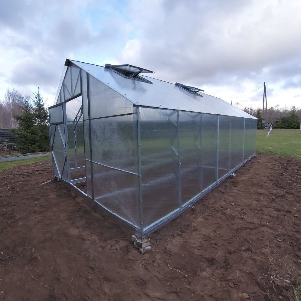 Even-span greenhouse - EH 3.5 - Ecoslider Greenhouses and PremiFarm ...
