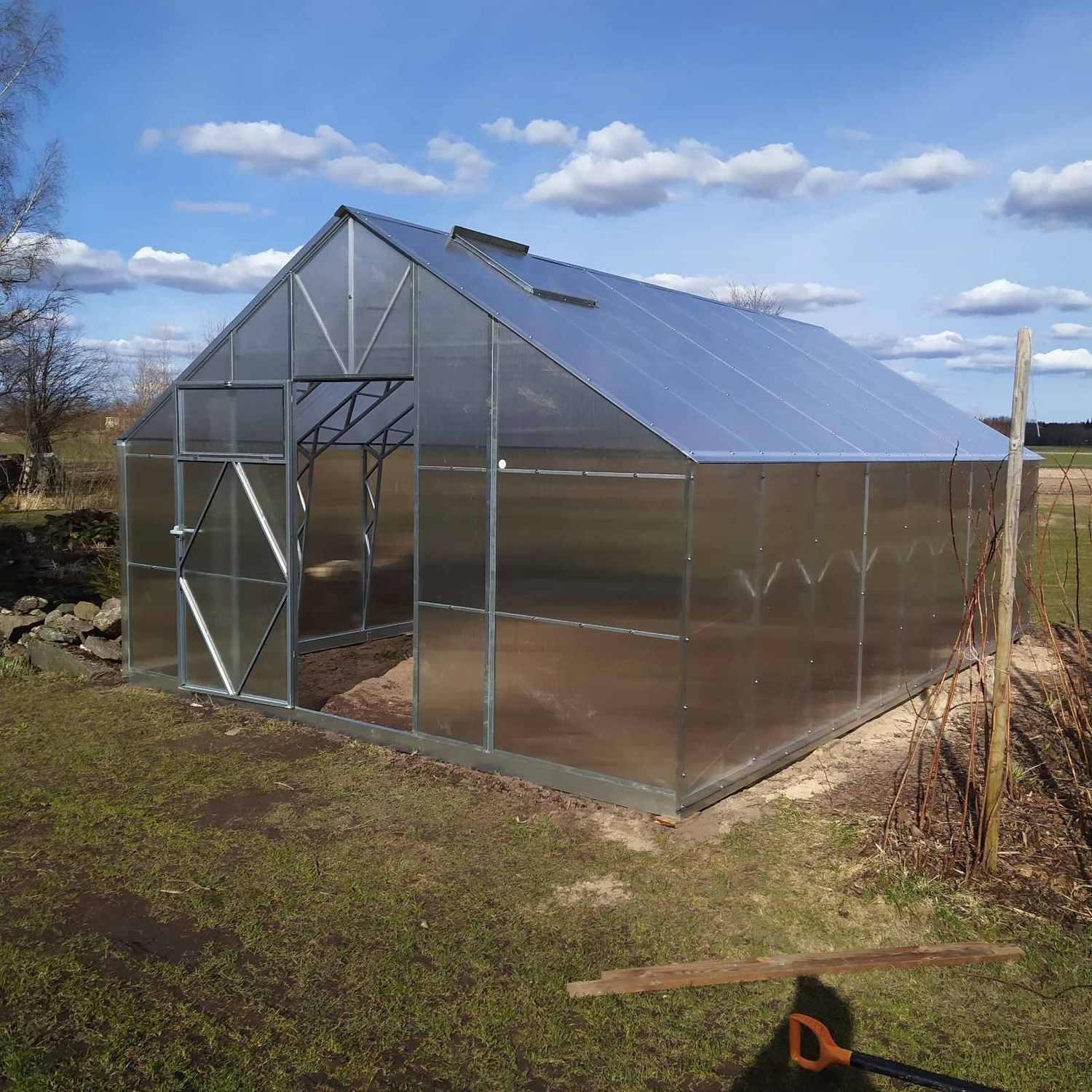 Even-span greenhouse - EH 4 - Ecoslider Greenhouses and PremiFarm ...