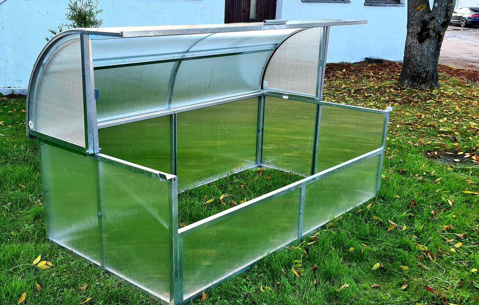 Even-span greenhouse - Maxi - Ecoslider Greenhouses and PremiFarm ...