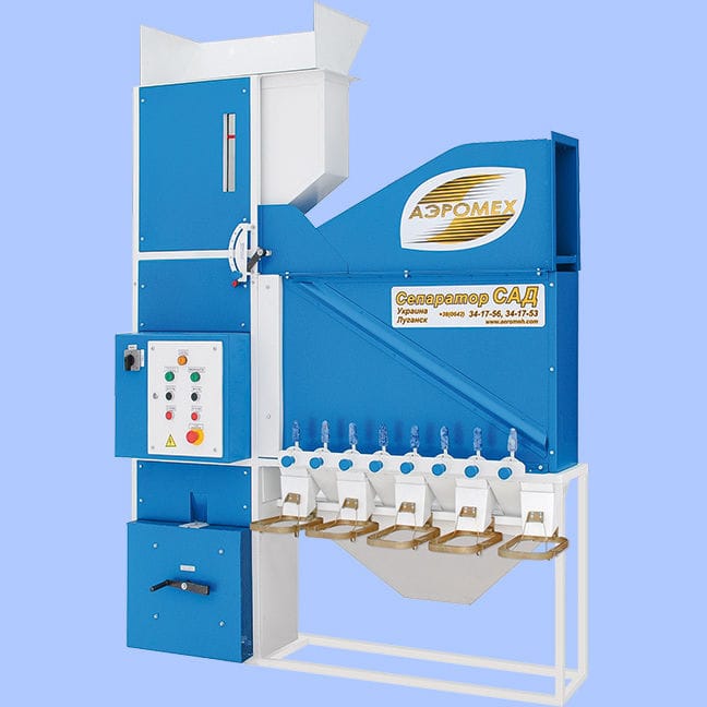 Grain pre-cleaner - CAD-4 - SPC Aeromeh Ltd - vibrating mesh / separator