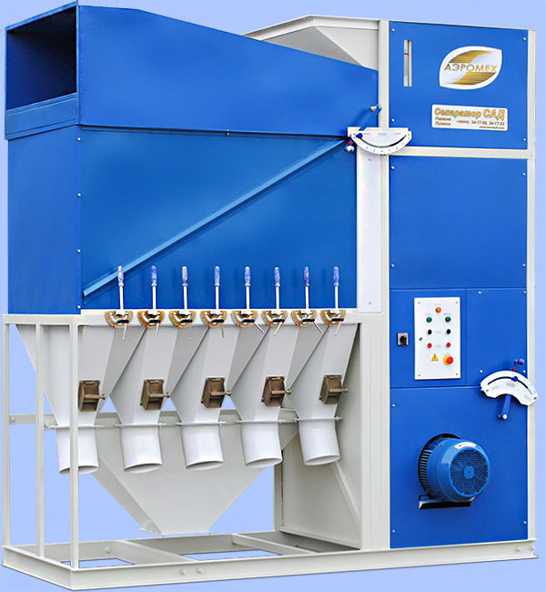 Grain pre-cleaner - CAD-40 - SPC Aeromeh Ltd - vibrating mesh / separator