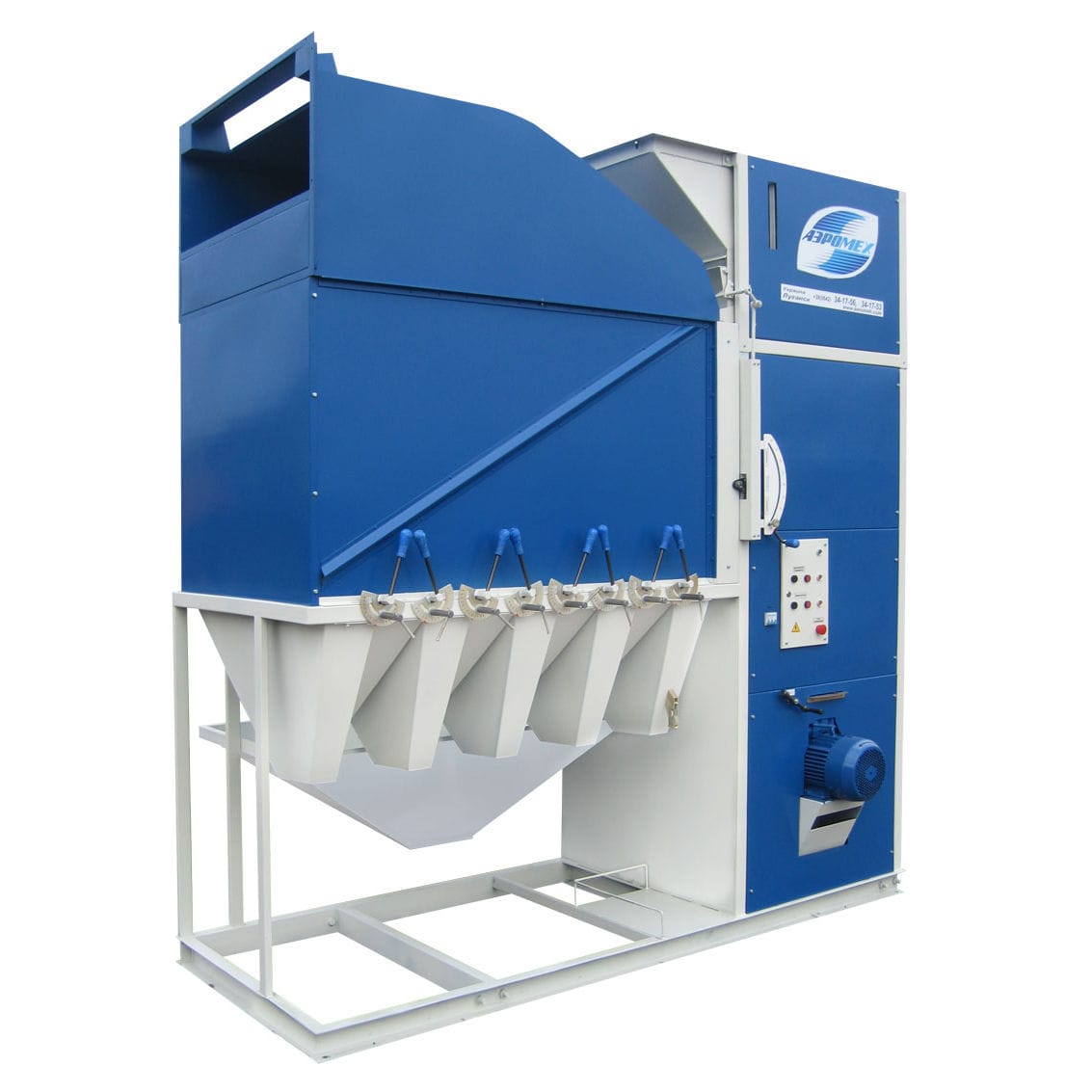 Grain pre-cleaner - CAD-50 - SPC Aeromeh Ltd - vibrating mesh / separator