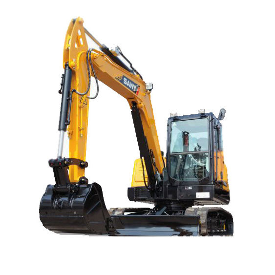 Tracked excavator - SY60C(T4f) - SANY GROUP - with blade