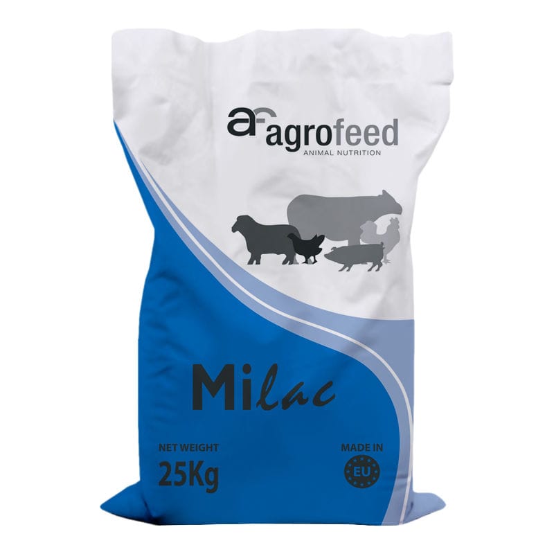 Calf milk replacer - Milac 22-22 - Agrofeed - powder / high vitamin E