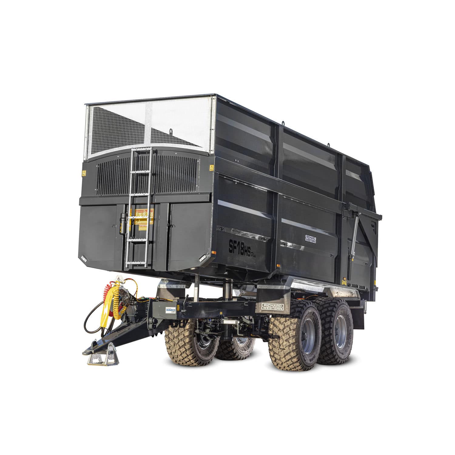 Tipping trailer - SF - Richard Western Ltd - 2-axle / 3-axle / agricultural