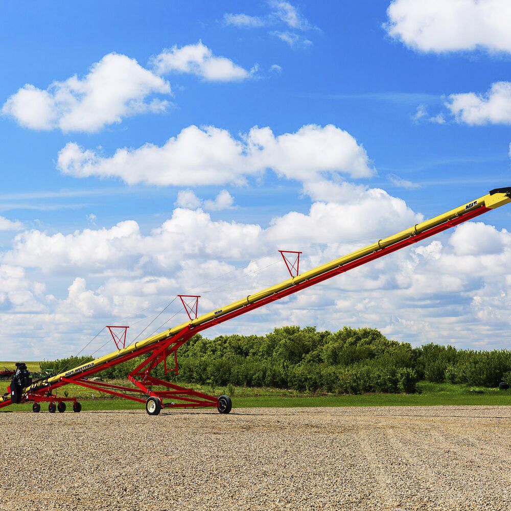 Grain conveyor - UTX U - AGI - belt / inclined / mobile