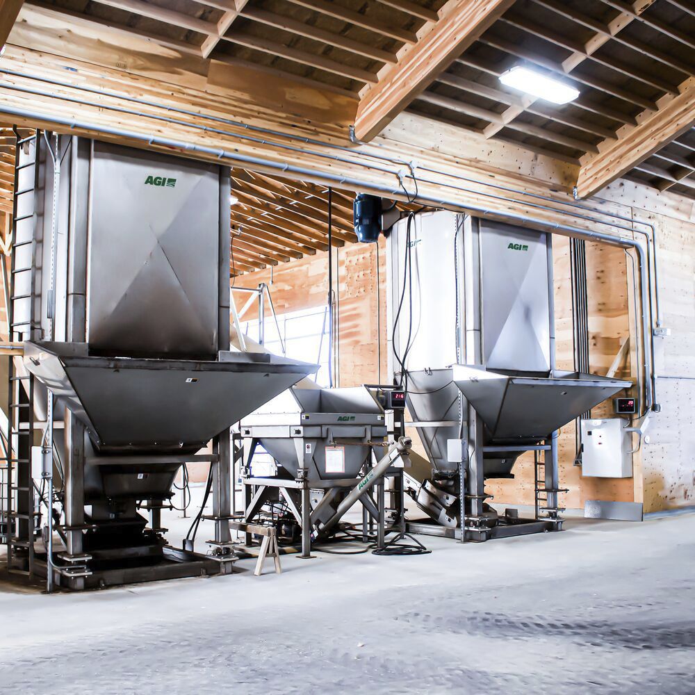 Vertical fertilizer blender - AGI