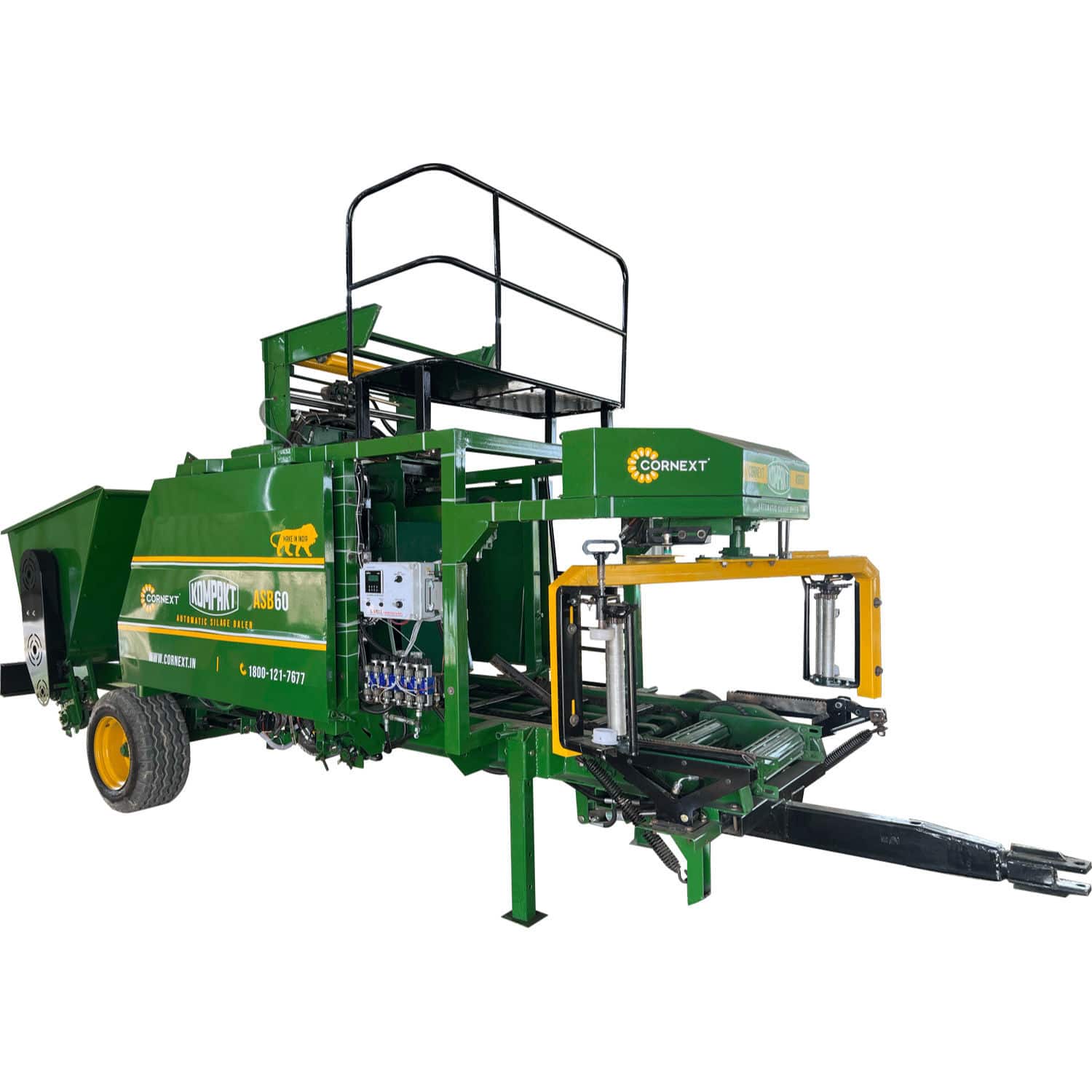 Round baler - Kompakt ASB100 - Cornext Agri Products Pvt. Ltd ...
