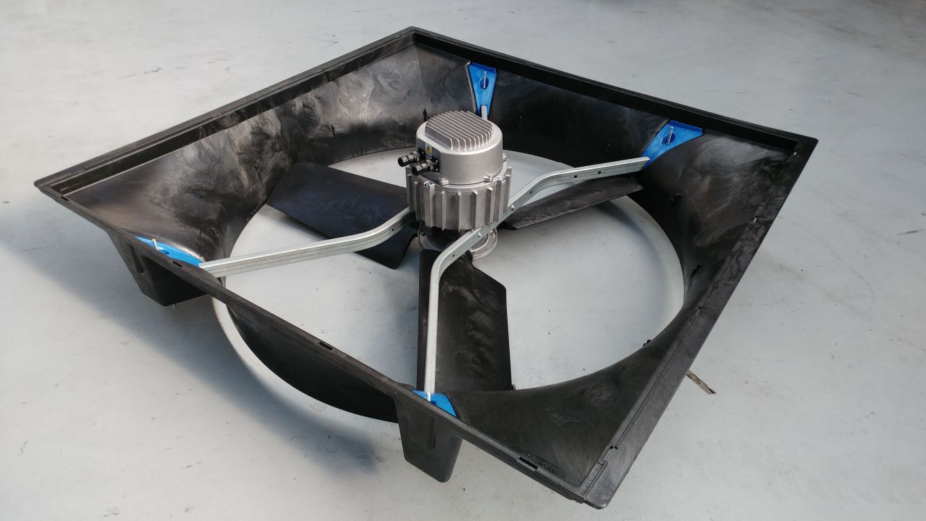 Dairy farm fan - ABBIfan XXP-2 - Vervaeke - for air circulation ...