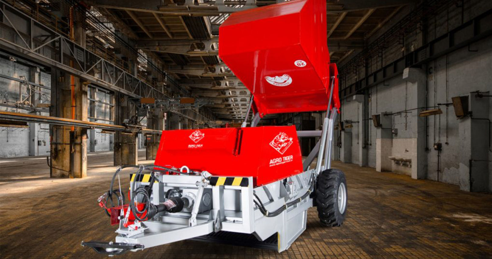 Tractor rock picker - AGRO TIGER