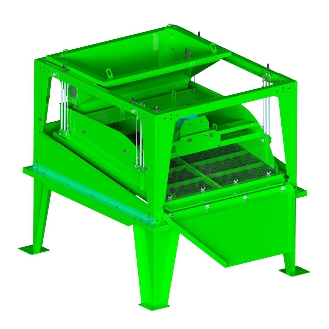 Grain pre-cleaner - OSCS-70 - Alistan Agro Sp. z o.o. - seed ...