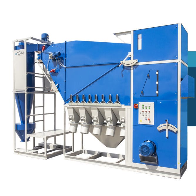 Grain separator - ASM-300 - ASM Technology Sp. z o.o. - air / with pre ...