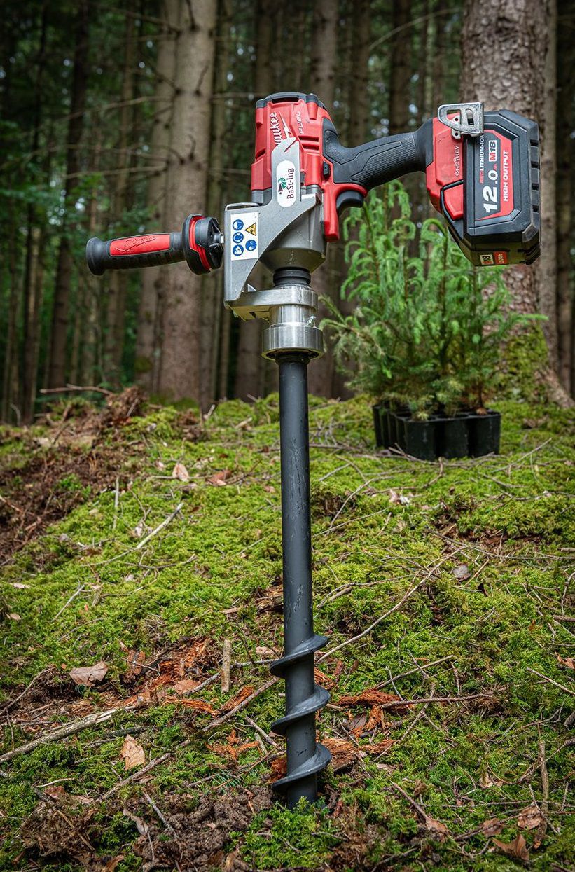 Manual earth auger - Drillfast - BaSt-Ing GmbH