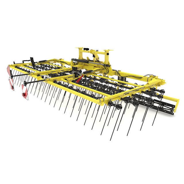 Straw harrow - STRIEGEL-PRO PN - BEDNAR FMT s.r.o. - folding / with roller