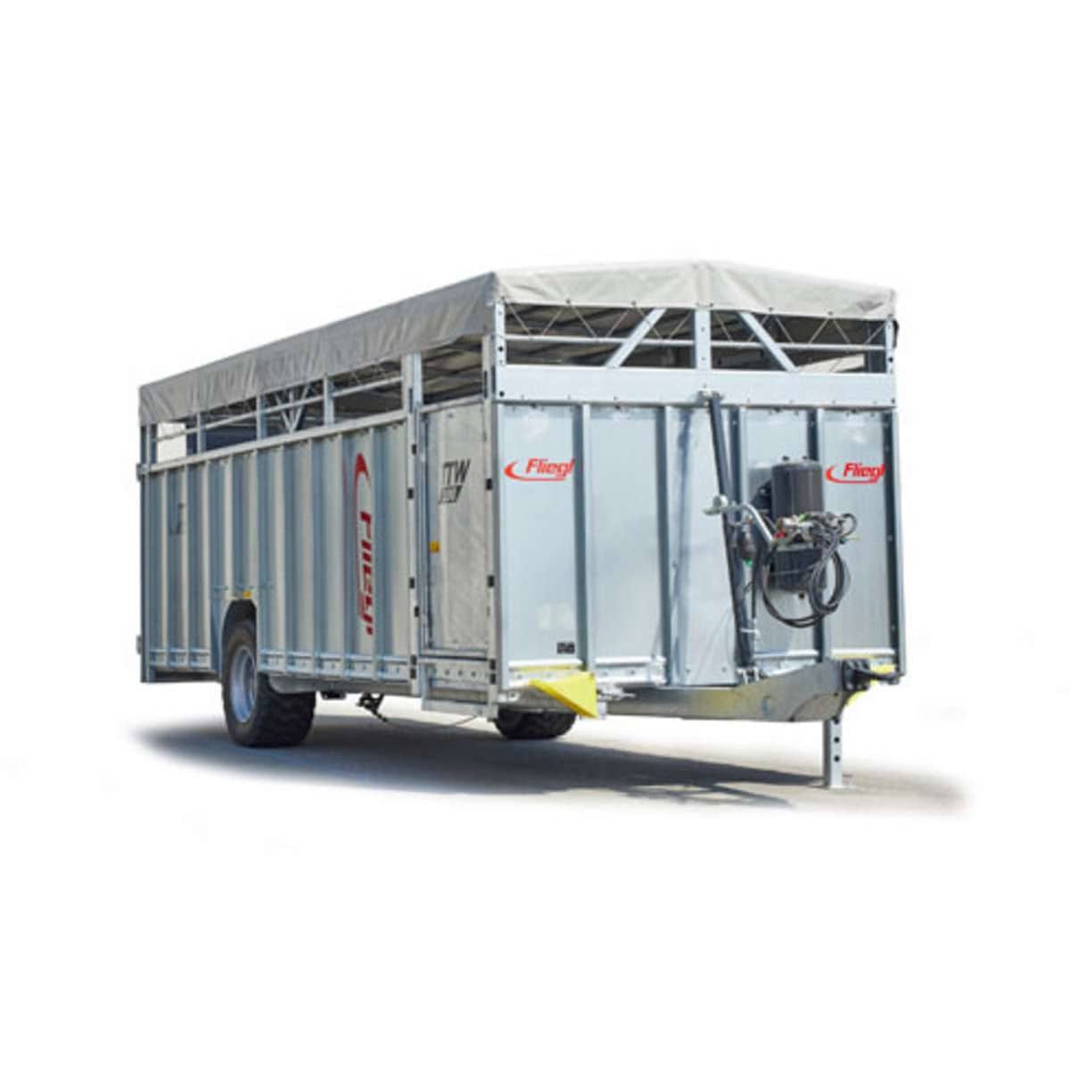 Cattle livestock trailer - TTW 100 - Fliegl Agrartechnik GmbH - sheep ...